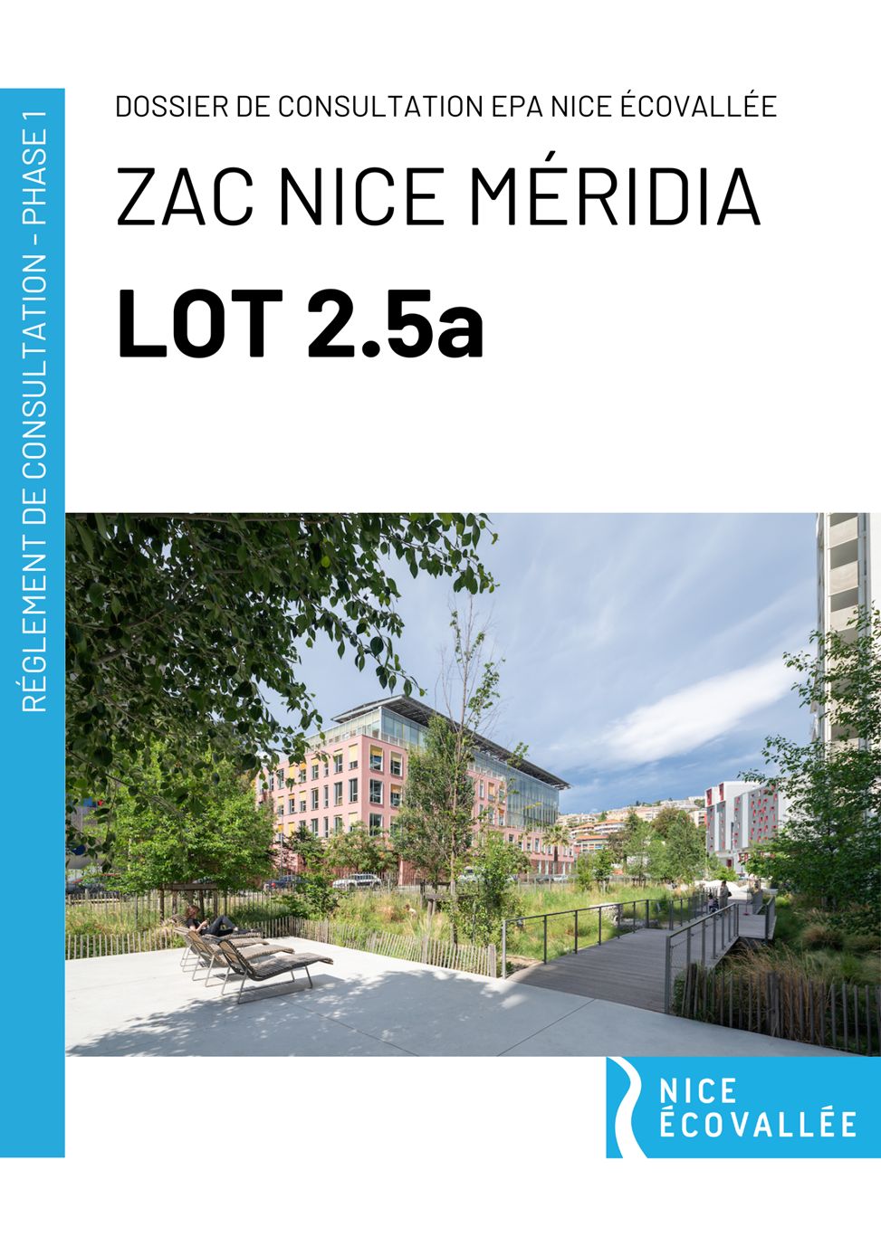 Nouvelle consultation pour la cession d'un lot dans Nice Méridia - Nice Ecovallée